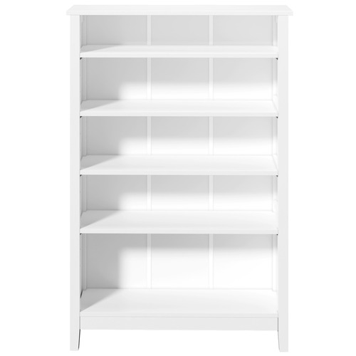 LivingFusion Portia 5 Shelf Bookcase | Temple & Webster