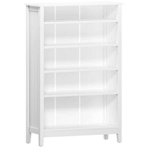 LivingFusion Portia 5 Shelf Bookcase | Temple & Webster