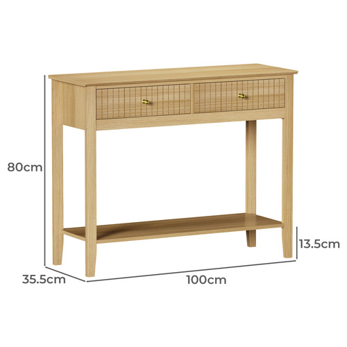 LivingFusion Hilda Console Table | Temple & Webster