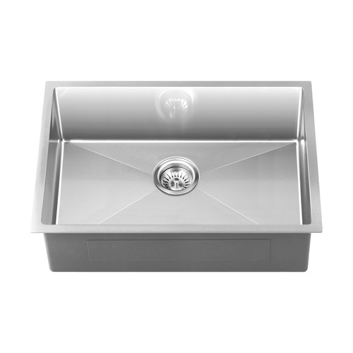 LivingFusion Parker 600mm Stainless Steel Kitchen Sink | Temple & Webster