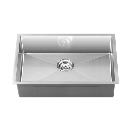 LivingFusion Parker 700mm Stainless Steel Kitchen Sink | Temple & Webster