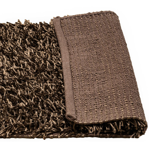 LaGraceHome Shag Hand-Crafted Cotton-Blend Bath Mat | Temple & Webster