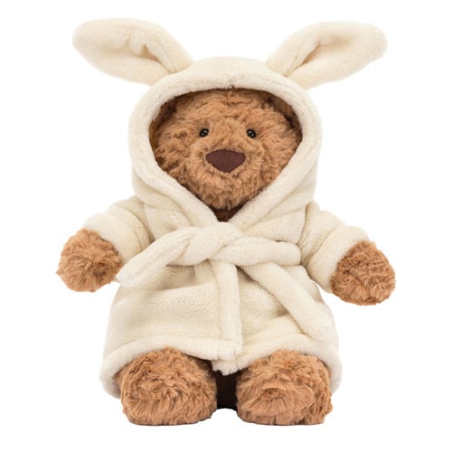 Jellycat Jellycat Bartholomew Bear Bathrobe Plush Toy | Temple & Webster