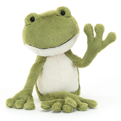 Jellycat Finnegan Frog Plush Toy | Temple & Webster