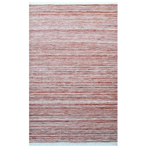 Boulevarde Rugs Brick Red Shadow Hand-Woven Indoor/Outdoor Rug | Temple ...