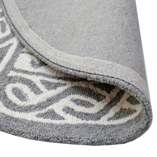 Ariel Hand-Tufted Wool Round Rug | Temple & Webster