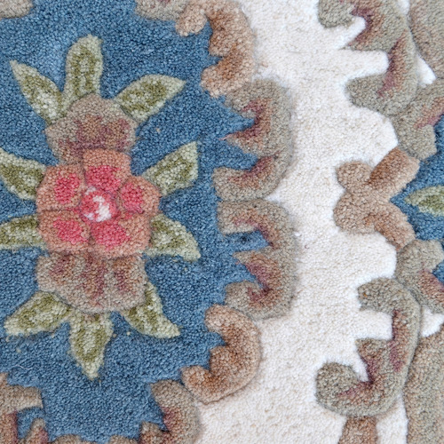 Boulevarde Rugs Blue Avalon Hand-Tufted Wool Rug | Temple & Webster