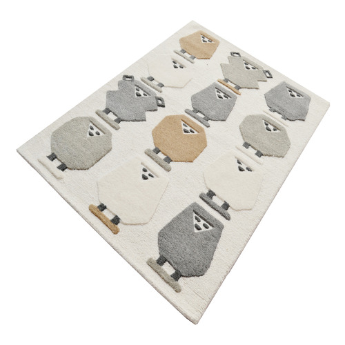 Boulevarde Rugs Wolly Hand-Tufted Wool Rug | Temple & Webster