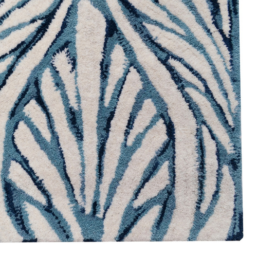 Boulevarde Rugs Blue Grass Hand-Tufted Wool Rug | Temple & Webster