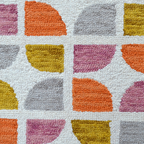 Boulevarde Rugs Multi-Coloured Oslo Hand-Tufted Wool Rug | Temple & Webster