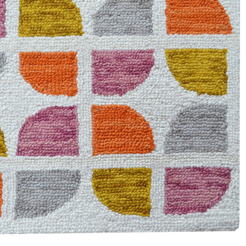 Boulevarde Rugs Multi-Coloured Oslo Hand-Tufted Wool Rug | Temple & Webster
