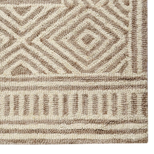 Sand Maze Hand-Tufted Wool Rug | Temple & Webster