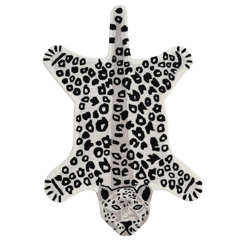 Boulevarde Rugs Snow Leopard Hand-Tufted Wool Rug | Temple & Webster