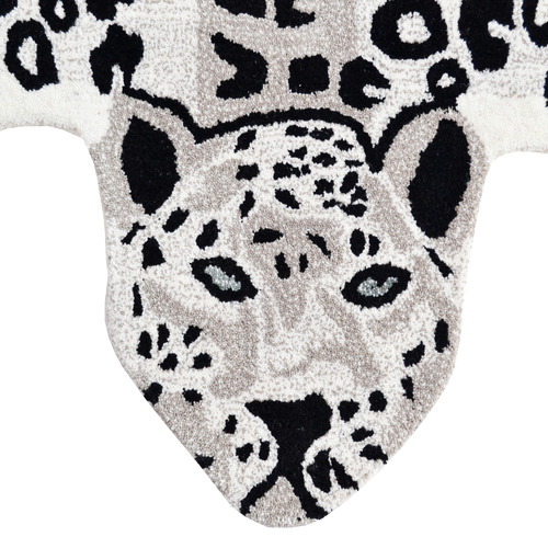 Boulevarde Rugs Snow Leopard Hand-Tufted Wool Rug | Temple & Webster