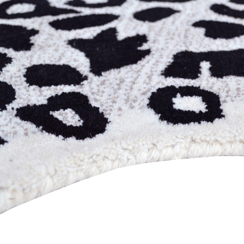 Boulevarde Rugs Snow Leopard Hand-Tufted Wool Rug | Temple & Webster