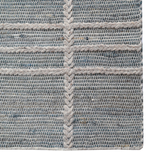 Mizo Hand-Woven Wool & Jute Rug | Temple & Webster