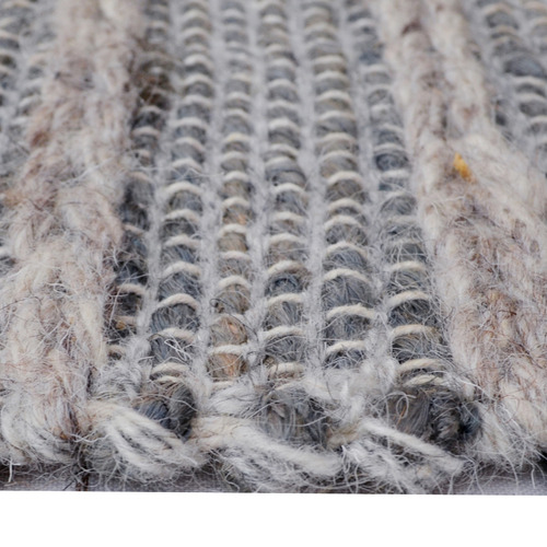 Mizo Hand-Woven Wool & Jute Rug | Temple & Webster