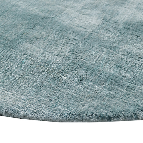 Boulevarde Rugs Sea Blue Nova Hand-Tufted Round Rug | Temple & Webster