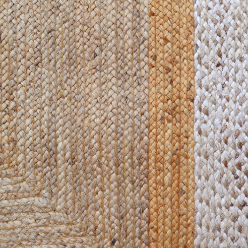 Boulevarde Rugs Border Hand-Woven Jute Rug | Temple & Webster