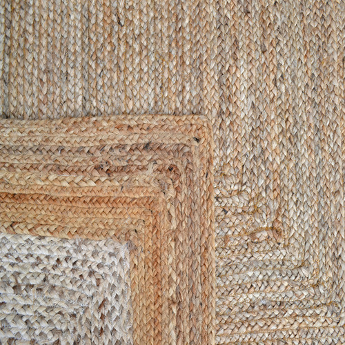 Boulevarde Rugs Border Hand-Woven Jute Rug | Temple & Webster