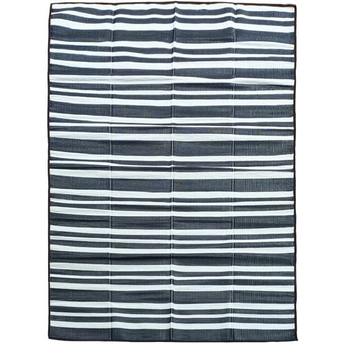 Black Chatai Picnic Mat | Temple & Webster