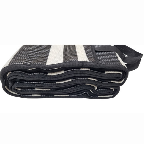 Black Chatai Picnic Mat | Temple & Webster
