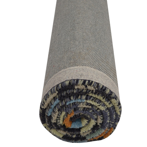 Boulevarde Rugs Multicoloured Striped Hand-Tufted Wool Rug | Temple ...