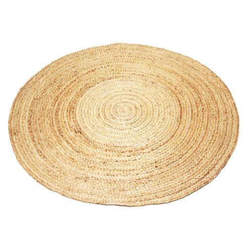 Boulevarde Rugs Tribal Hand-Woven Jute Round Rug | Temple & Webster