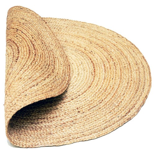 Boulevarde Rugs Tribal Hand-Woven Jute Round Rug | Temple & Webster