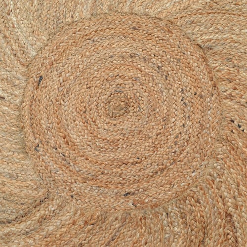 Boulevarde Rugs Natural Carissa Hand-Woven Jute Rug | Temple & Webster