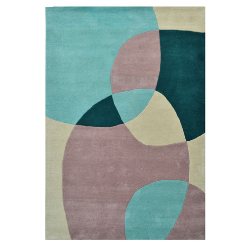 Boulevarde Rugs Mauve Cape Hand-Tufted Wool Rug | Temple & Webster