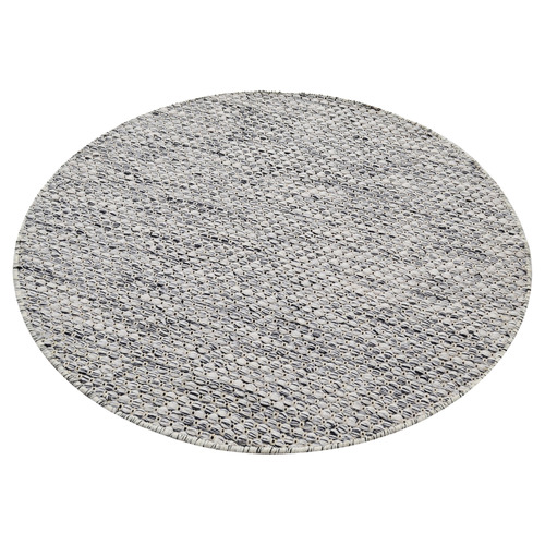 Garry Hand-Woven Wool Round Rug | Temple & Webster