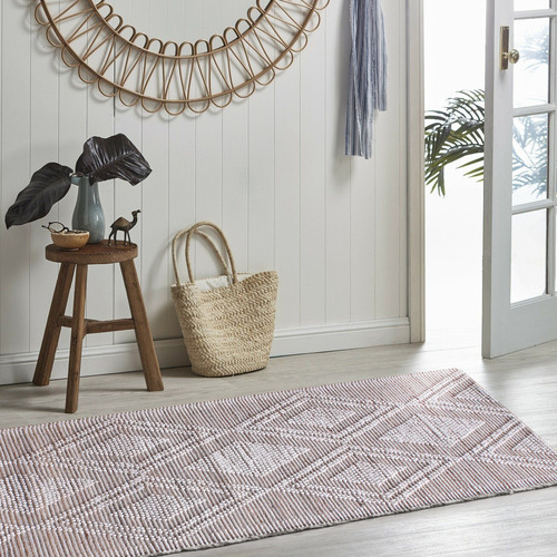 Loft 23 by Temple & Webster Sol Hand-Woven Jute & Wool Rug
