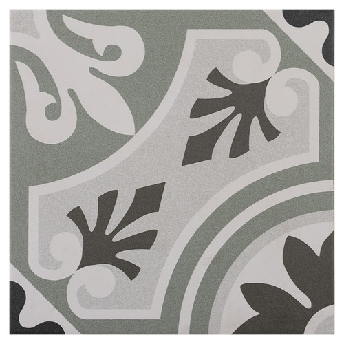 Cassidy Decorative Matt Tile Olive Swatch | Temple & Webster
