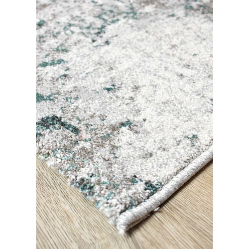 RugDestination Green Amara Power-Loomed Rug | Temple & Webster