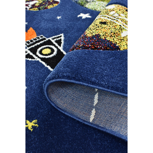 RugDestination Navy Space Rug | Temple & Webster