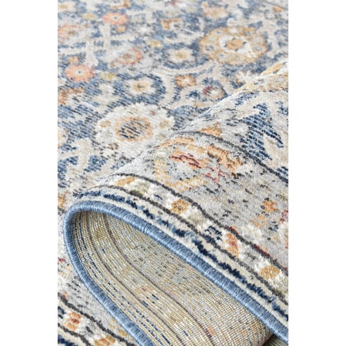 RugDestination Dark Blue Arsalan Power-Loomed Runner | Temple & Webster