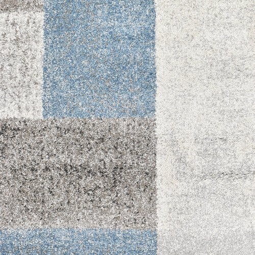 Harper Azure Contemporary Rug | Temple & Webster