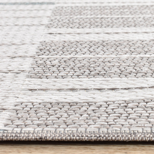 RugDestination Grey Hagan Indoor/Outdoor Rug | Temple & Webster