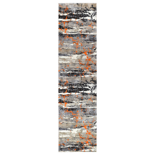 Orange Horby Contemporary Runner | Temple & Webster