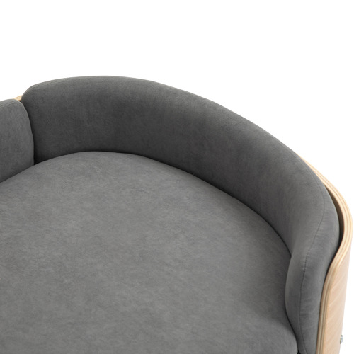 ModishHabitat Chico Velvet Dog Sofa | Temple & Webster