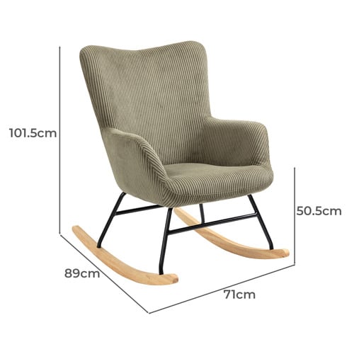 ShirleyLaneFurniture Wren Rocking Chair | Temple & Webster