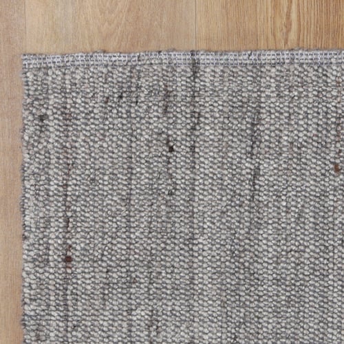 Grey Pebble Wool-Blend Rug | Temple & Webster