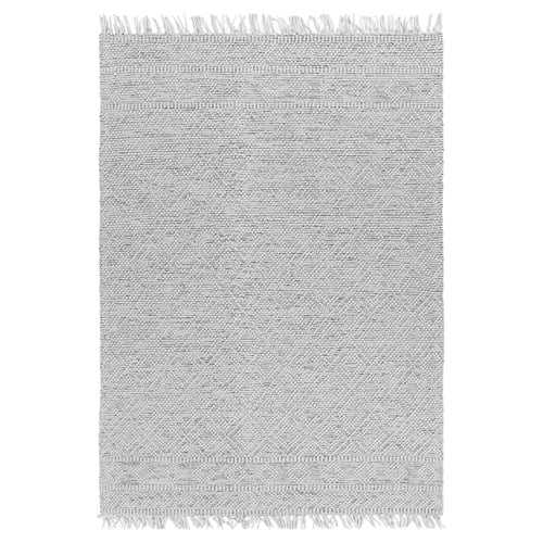 Silver Perla I Wool Rug | Temple & Webster