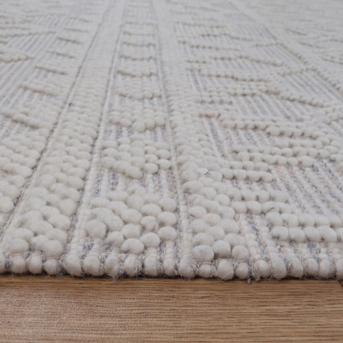 SanctuaryRugs Grey Perla III Wool Rug | Temple & Webster