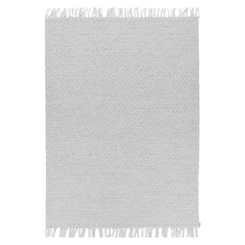 Grey Perla I Wool Rug | Temple & Webster