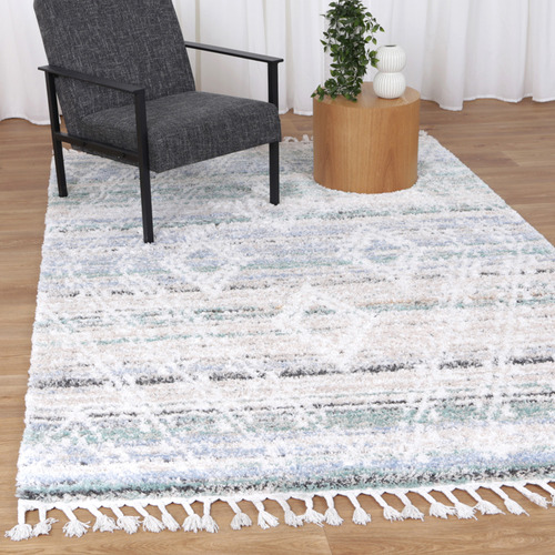 Ana Diamond I Power-Loomed Rug | Temple & Webster