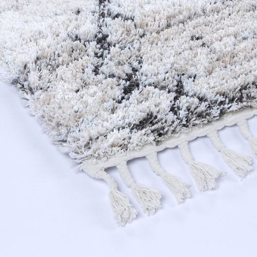 Ana Shaggy Patchwork Power-Loomed Rug | Temple & Webster