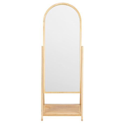 Kayla Bay by Temple & Webster Odie Easel Wooden Mirror