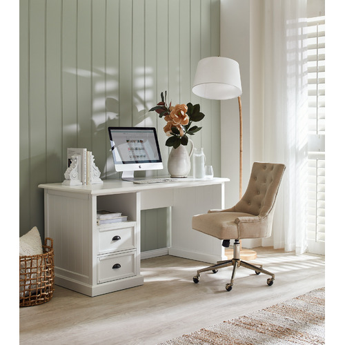 Kayla Bay by Temple & Webster Natural & White Zoticus Hand-Braided Jute Rug